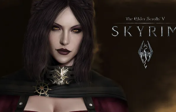 Wallpaper Girl, Skyrim, The elder scrolls V Skyrim, The elder scrolls ...