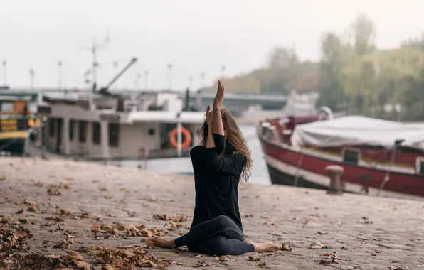 Wallpaper girl, pose, Lida for mobile and desktop, section девушки ...