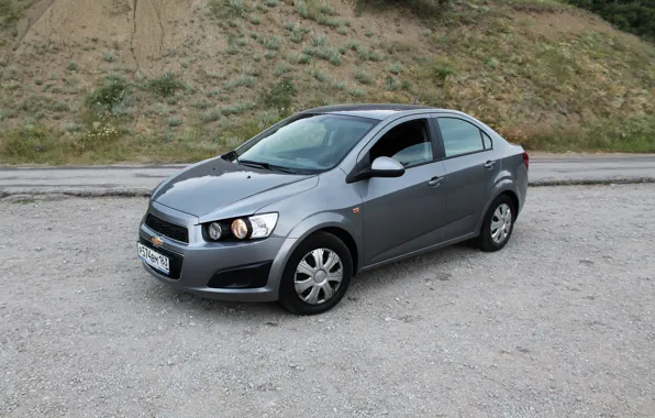 Wallpaper mountains, grey, Aveo, Chevrolet. for mobile and desktop ...