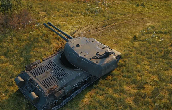 Wallpaper World of Tanks, Soviet heavy tank, Two guns, IS-3-II images ...