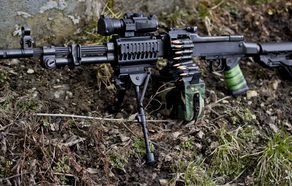 Wallpaper tuning, 62 mm, customization, RPD, guide rails, Light machine ...