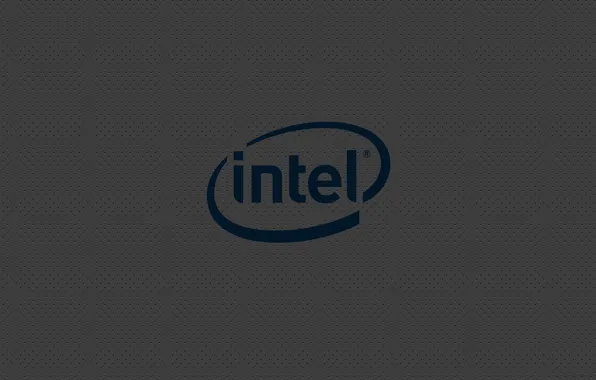 Wallpaper logo, intel, gray images for desktop, section hi-tech - download