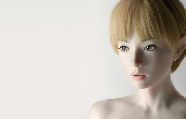 Wallpaper elf, art, fantasy, Qi Sheng Luo, Asian Elf images for desktop ...