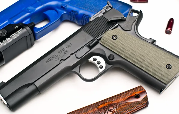 Wallpaper Range, Springfield Armory, Model 1911-A1, Officer, Cal .45ACP ...