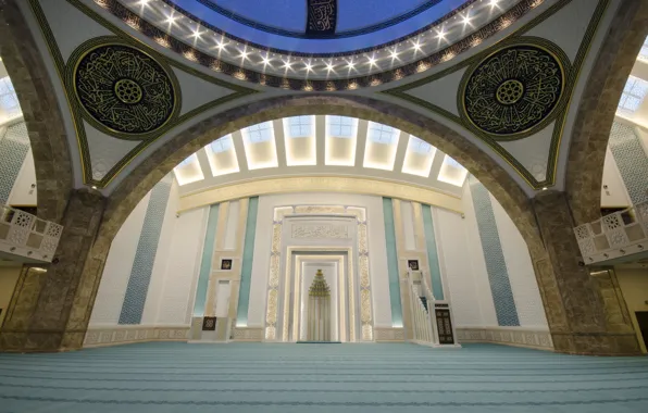 Wallpaper Turkey, mosque, Ankara, Ahmet Hamdi Akseki Mosque for mobile ...