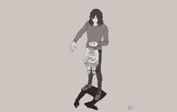 Wallpaper background, shadow, minimalism, teacher, Sensei, My Hero ...