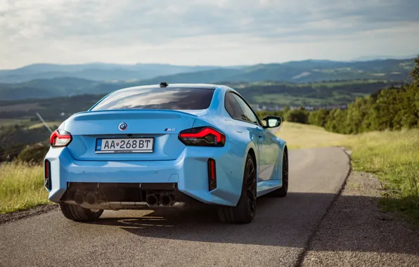 Download wallpaper BMW, rear view, M2, G87, 🤢, BMW M2 AT, section bmw ...