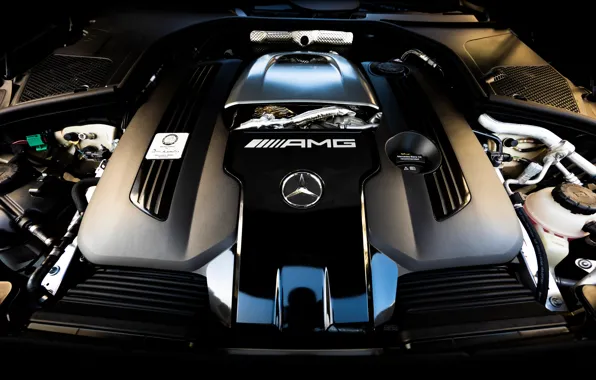 Wallpaper Mercedes-Benz, Mercedes, AMG, S-Class, engine, S-Class ...