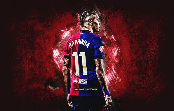 Wallpaper football, Barcelona, FCB, FC Barcelona, Barca, Raphinha ...