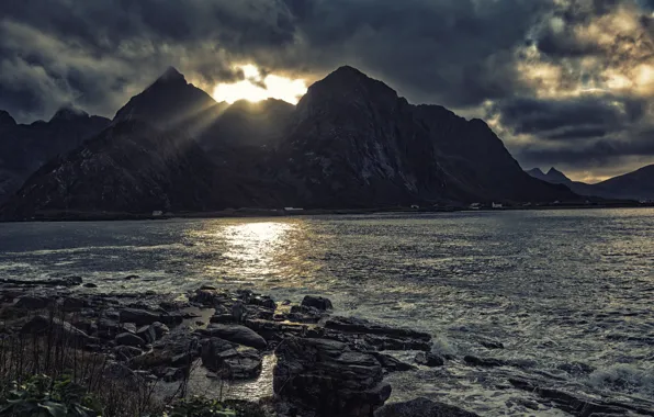 Wallpaper water, stones, mountain, Nature for mobile and desktop ...