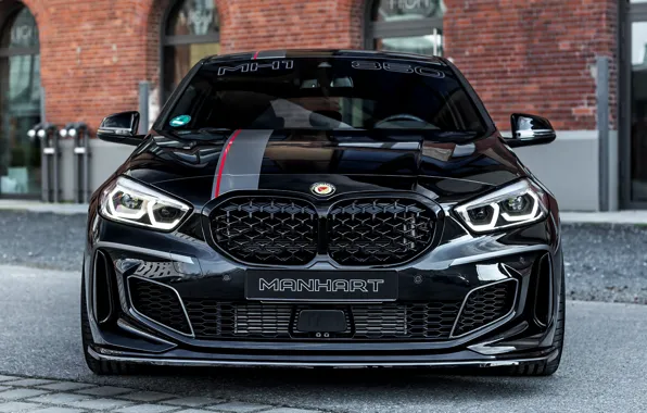 Download wallpaper tuning, front view, hatchback, Manhart, 2022 ...