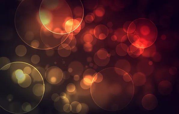 Wallpaper circles, abstraction, paint, colors, circles, patterns, bokeh, bokeh for mobile and ...