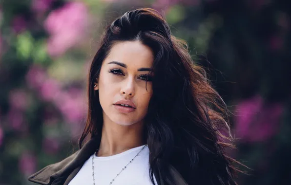 Wallpaper look, brunette, Stephanie Rao, Stephanie Rao for mobile and ...