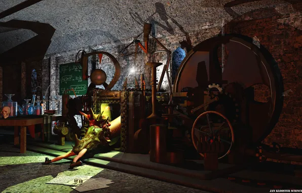 Wallpaper shadows, the room, equipment, Dangers of the TimeMachine for ...