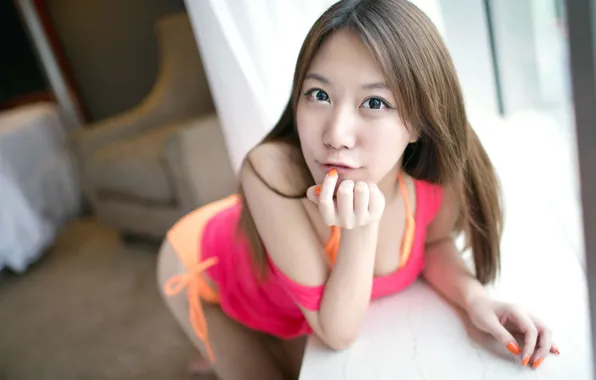 Wallpaper sexy, mood, asian, bikini, oriental for mobile and desktop, section девушки ...