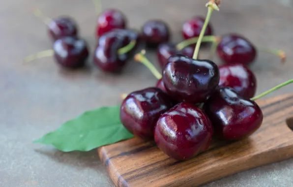 Download wallpaper berry, Cherry, ripe, section food in resolution ...