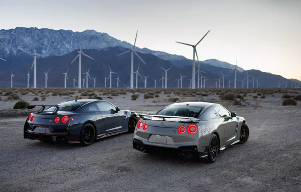 Wallpaper Nissan, GT-R, R35, rear view, Nissan GT-R Nismo, 2023, Nissan ...
