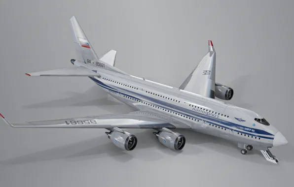 Wallpaper OKB P. O. Sukhoi, Sukhoi KR-860, Super liner, USSR - Russia ...