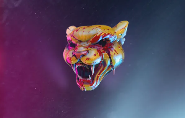 Wallpaper The game, Tiger, Miami, Tony, Hotline Miami, Tony, Darkwave ...