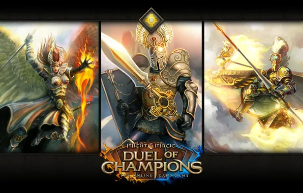 Wallpaper Aliya, Might & Magic: Duel of Champions, the Crusader of the ...