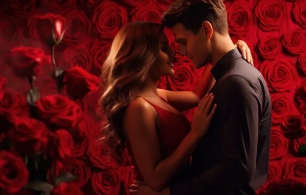 Wallpaper girl, light, flowers, pose, holiday, romance, roses, hands for mobile and desktop ...