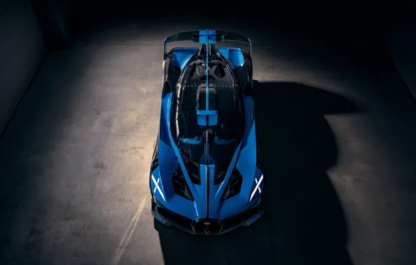 Download wallpaper Bugatti, Bolide, top view, Bugatti Bolide, section ...