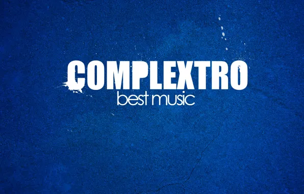 Download wallpaper music, music, blue background, complexto, complextro ...