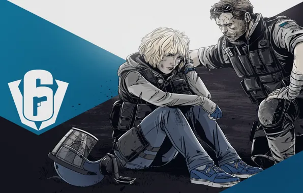 Wallpaper girl, male, Thermite, Tom Clancy's Rainbow Six: Siege, a ...