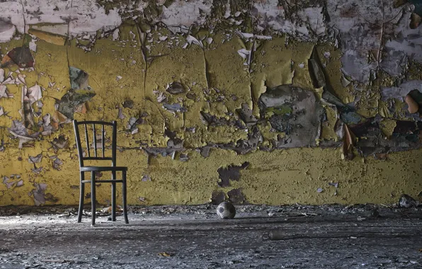 Wallpaper wall, the ball, chair images for desktop, section интерьер ...