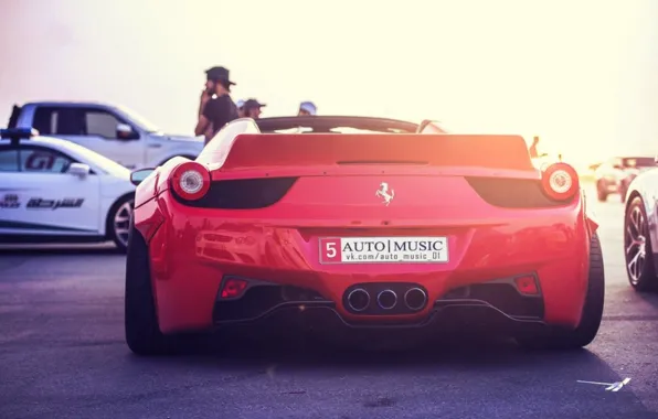 Wallpaper red, tuning, Ferarri for mobile and desktop, section ferrari ...