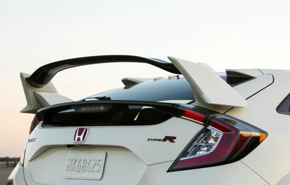 Wallpaper white, wing, spoiler, Honda, feed, hatchback, the five-door ...