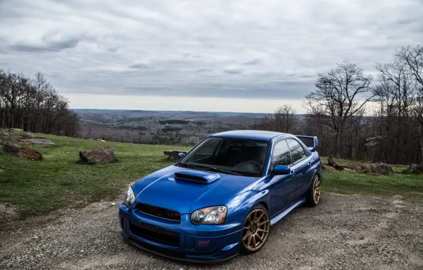 Wallpaper Subaru, Impreza, WRX, Blue, STI, Rally Legend images for ...