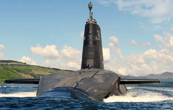 Wallpaper submarine, UK, atomic, HMS Victorious for mobile and desktop ...