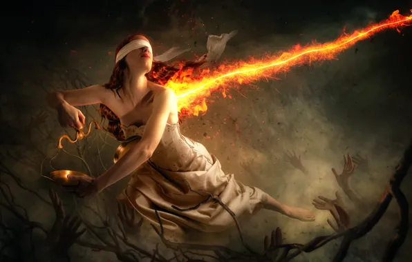 Wallpaper girl, justice, Justice at Stake images for desktop, section рендеринг - download
