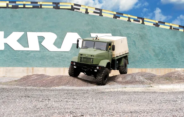Wallpaper SUV, truck, the SUV, kraz, military car, KrAZ for mobile and ...
