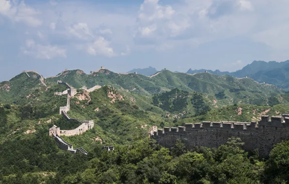 Download wallpaper The great wall of China, The Great Wall of China ...