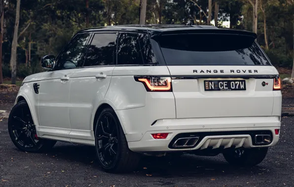 Wallpaper trees, Range Rover Sport, exterior, Carbon Edition, SVR ...