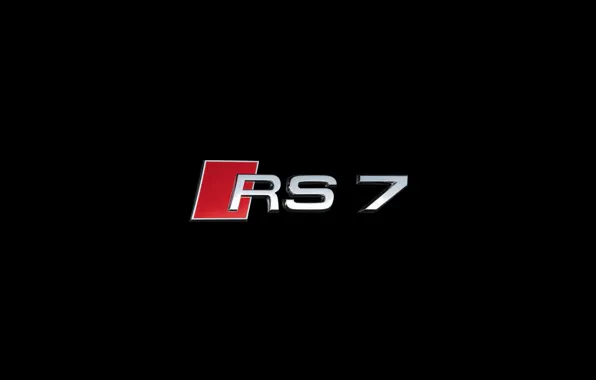 Download wallpaper audi, emblem, rs7, section audi in resolution 2048x1152