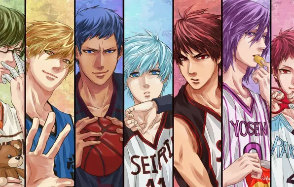 Wallpaper Akasha, Kuroko's basketball, Kuroko, Amine, No Basuan of the kur for mobile and ...
