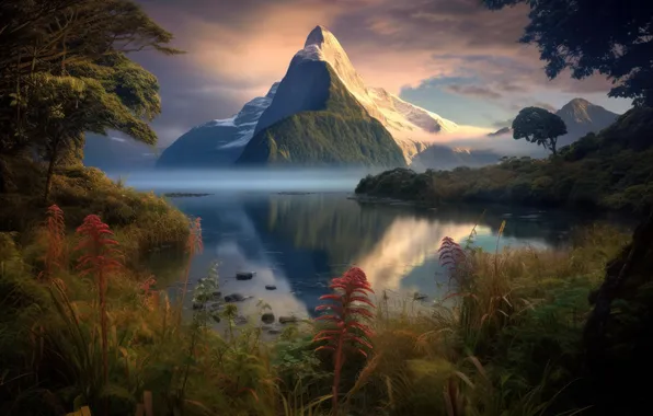 Wallpaper landscape, nature, mountain for mobile and desktop, section ...