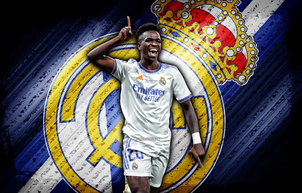Wallpaper Football, Real Madrid, Soccer, Vinicius Junior, Vini Jr ...