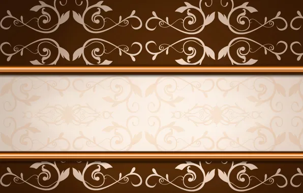 Wallpaper flowers, texture, ornament, brown background for mobile and ...