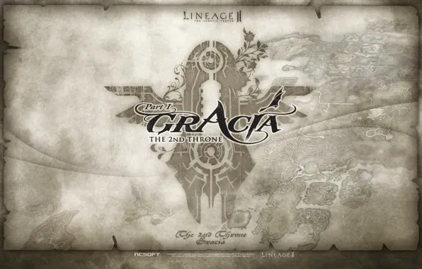 Wallpaper map, Lineage 2, la2, Gracia for mobile and desktop, section ...