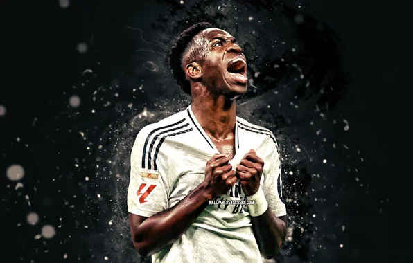 Wallpaper football, soccer, Real Madrid, Vini Jr, Vinicius, Come for ...
