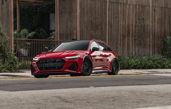 Download wallpaper Audi, RED, Before, RS6, VAG, Sight, section audi in ...