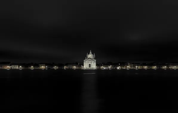 Download wallpaper night, the city, Venice, section city in resolution ...