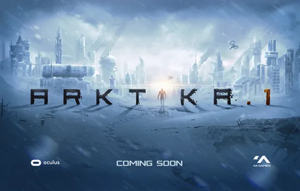 Wallpaper Deep Silver, 4А Games, Arctic.1, Arktika.1 images for desktop, section игры - download