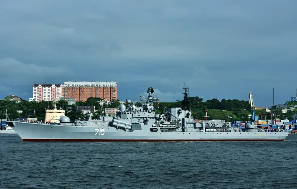 Download wallpaper Navy, quick, squadron, destroyer, the project 956 ...