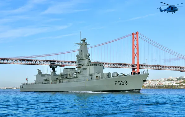 Wallpaper frigate, Portuguese Navy, NRP Bartolomeu Dias for mobile and desktop, section оружие ...