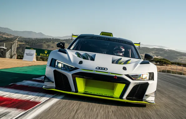 Wallpaper Audi, Speed, Asphalt, Lights, Track, Audi R8, GT2, LMS for ...